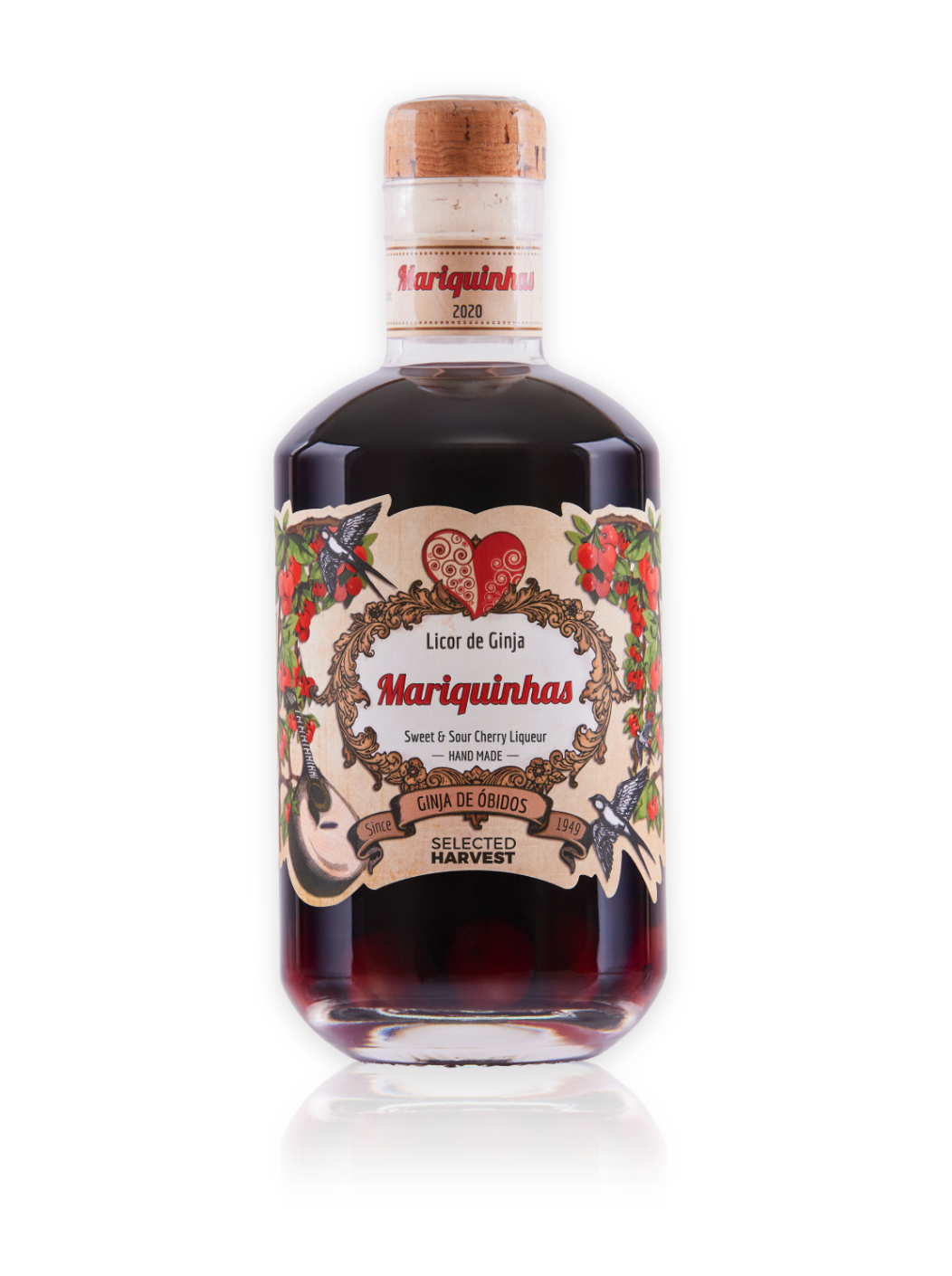 Ginja Mariquinhas - Licor de Ginja 100% Português